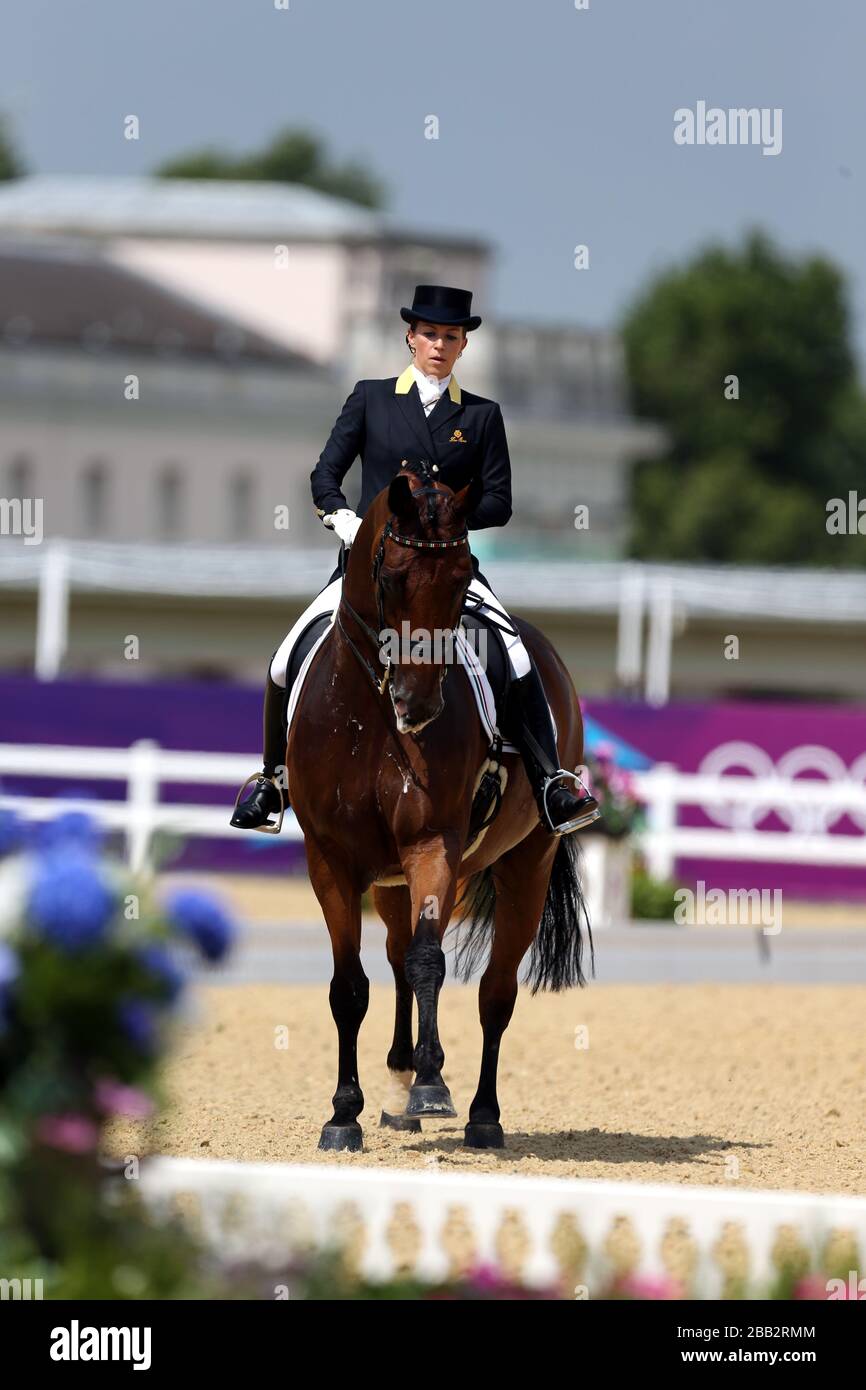 Italy's Valentina Truppa riding Eremo Del Castegno in the Equestrian ...
