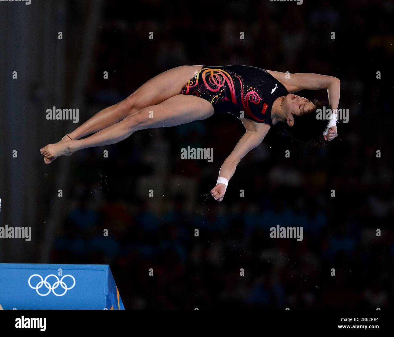 China's Chen Ruolin in action during the Women's 10m Platform Final ...