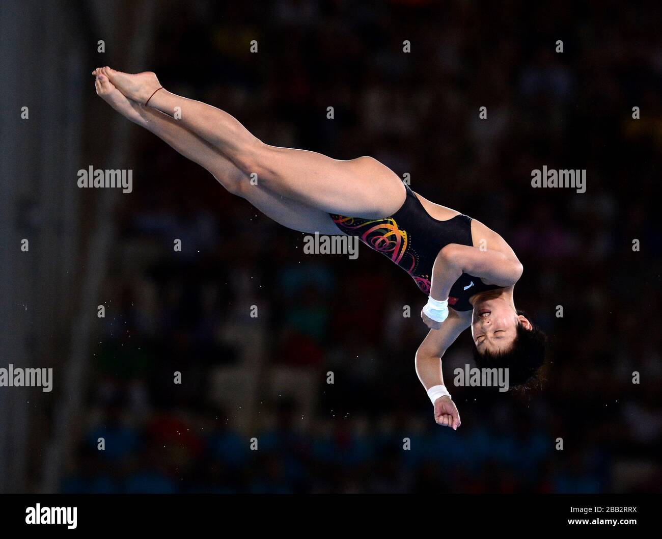 China's Chen Ruolin in action during the Women's 10m Platform Final ...