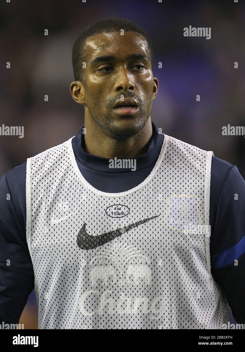 Sylvain Distin, Everton Stock Photo - Alamy