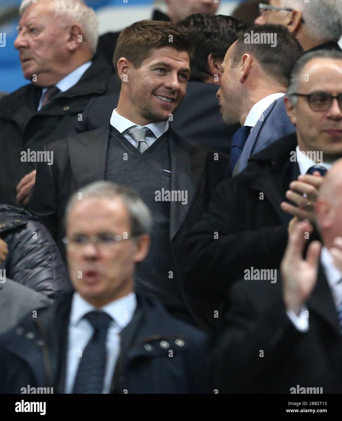 Liverpool captain Steven Gerrard in the crowd Stock Photo - Alamy