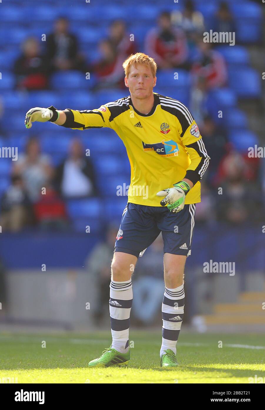 Goalkeeper Adam Bogdan, Bolton Wanderers Stock Photo - Alamy