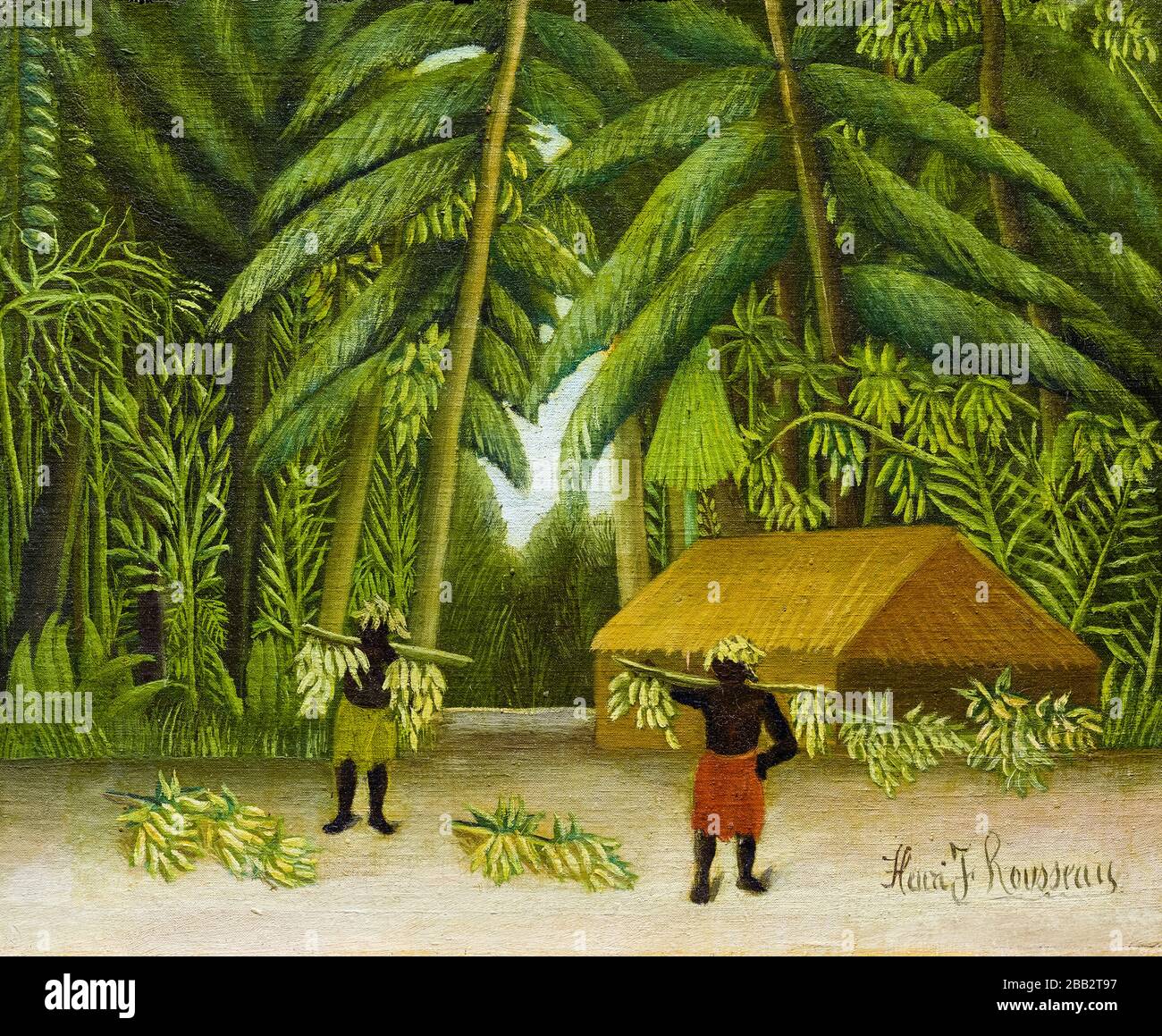 Henri rousseau painting hi-res stock photography and images - Alamy