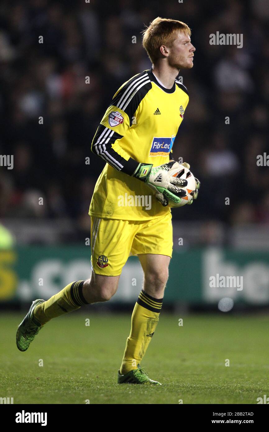 Bolton Wanderers goalkeeper Adam Bogdan Stock Photo - Alamy