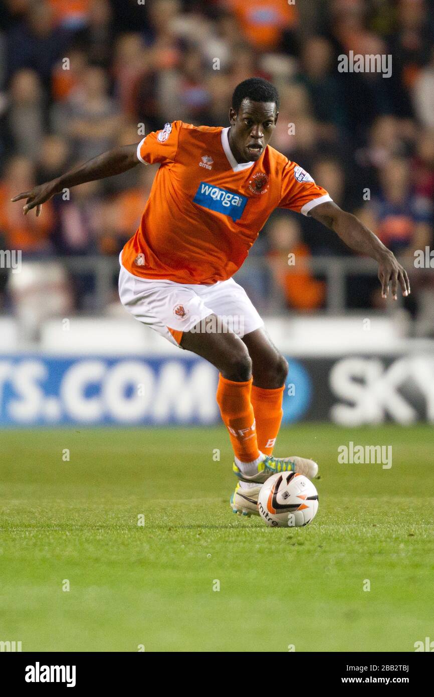 Isaiah Osbourne, Blackpool Stock Photo - Alamy