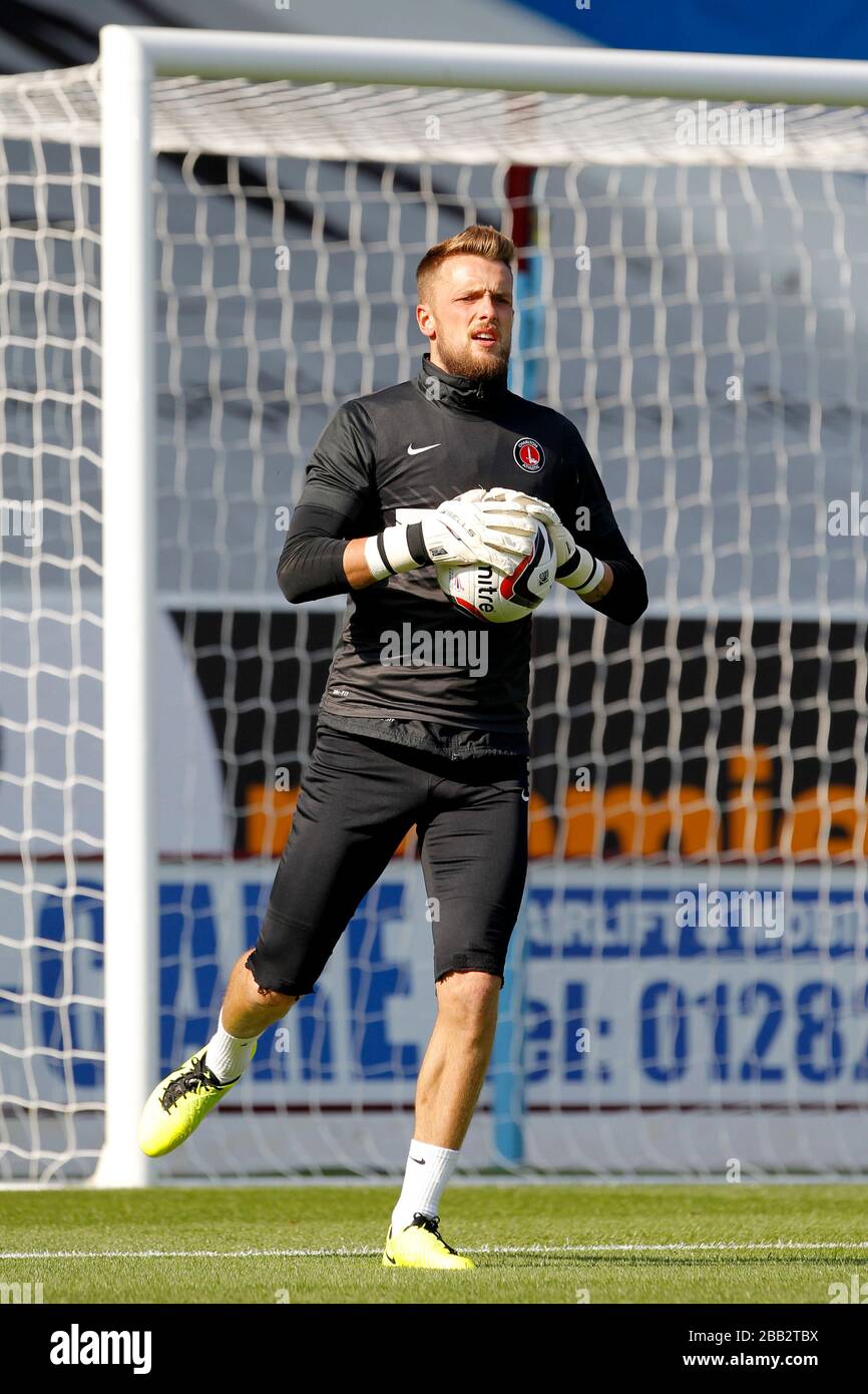 Ben Hamer, Charlton Athletic goalkeeper Stock Photo - Alamy