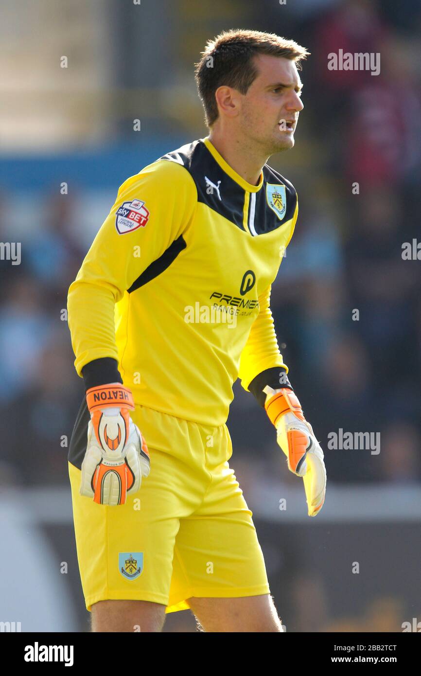 Tom Heaton, Burnley goalkeeper Stock Photo - Alamy
