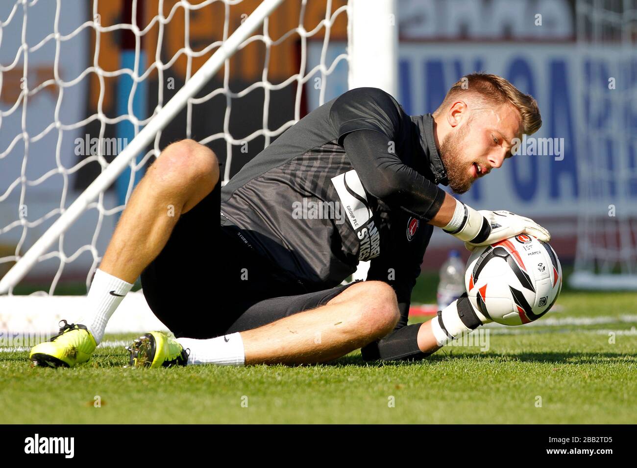 Ben Hamer, Charlton Athletic goalkeeper Stock Photo - Alamy