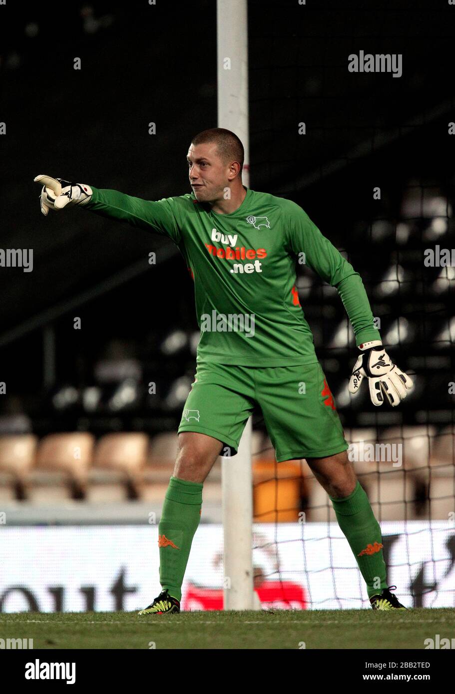 Derby county goalkeeper frank fielding hi-res stock photography and ...