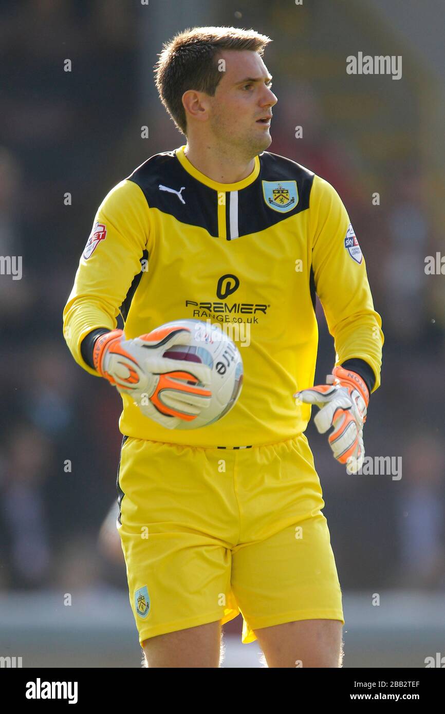 Tom Heaton, Burnley goalkeeper Stock Photo - Alamy