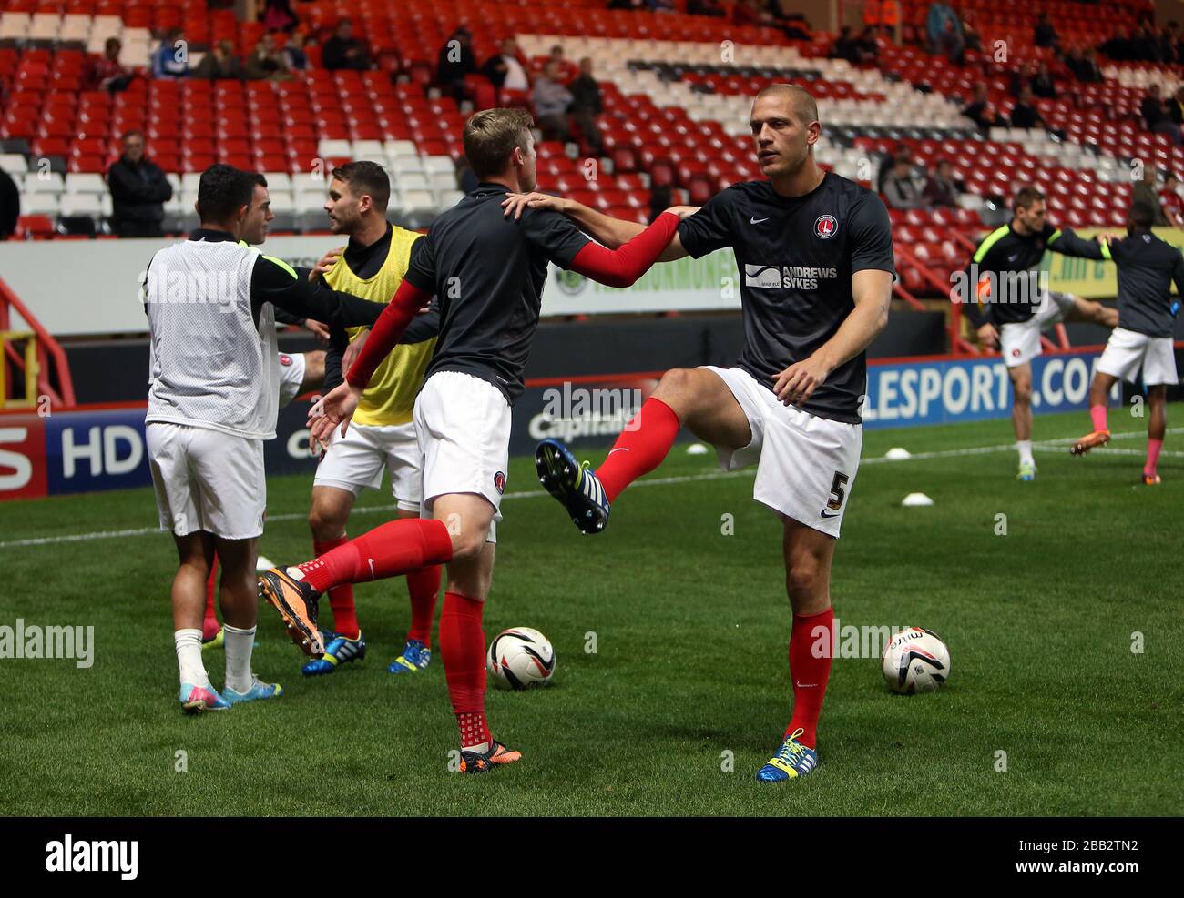 Charlton Athletic's Michael Morrison Stock Photo - Alamy