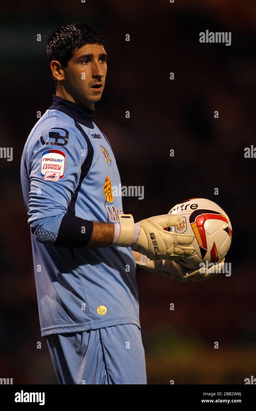Alan Martin, Crewe Alexandra goalkeeper Stock Photo - Alamy