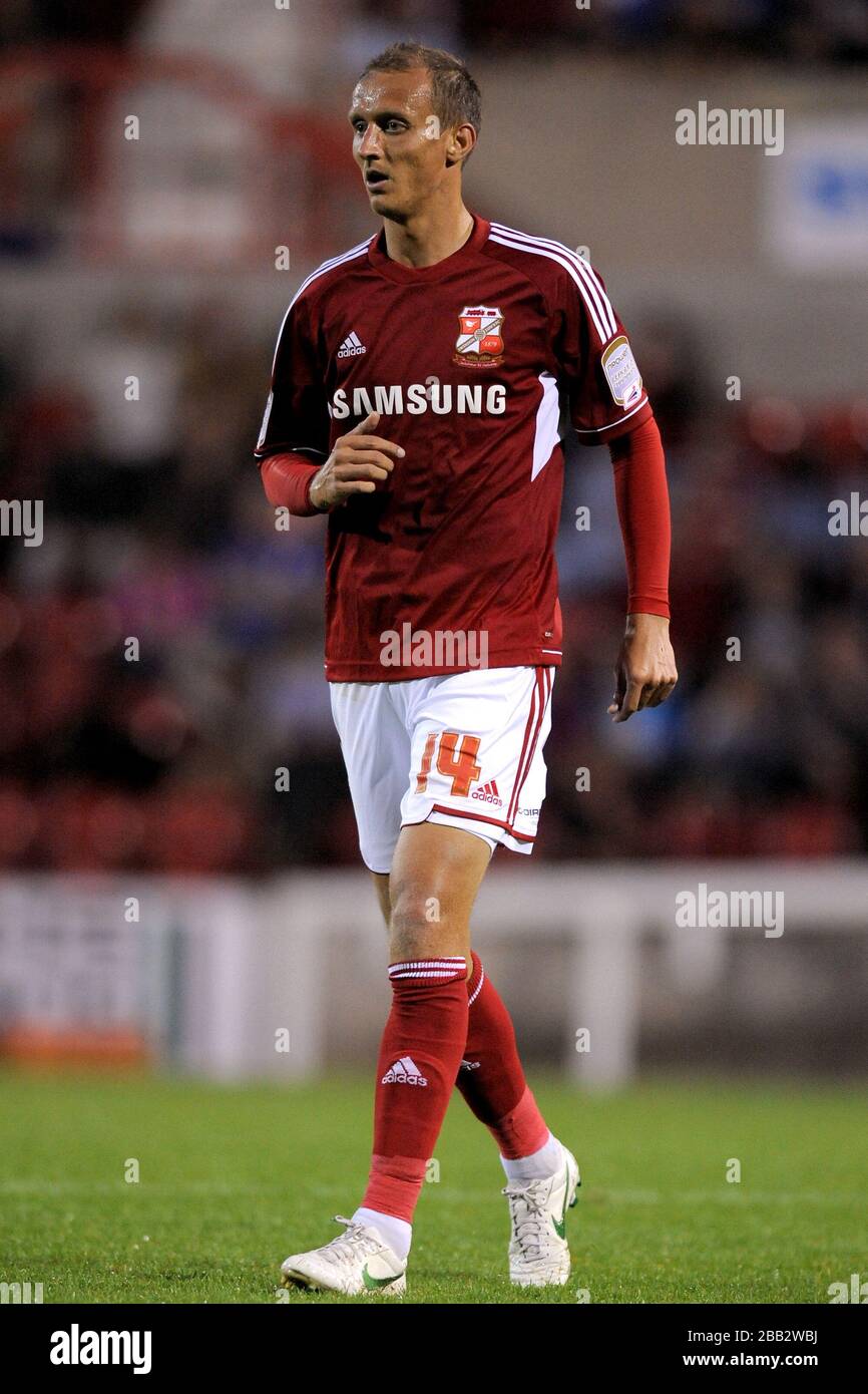 Paul Benson, Swindon Town Stock Photo - Alamy