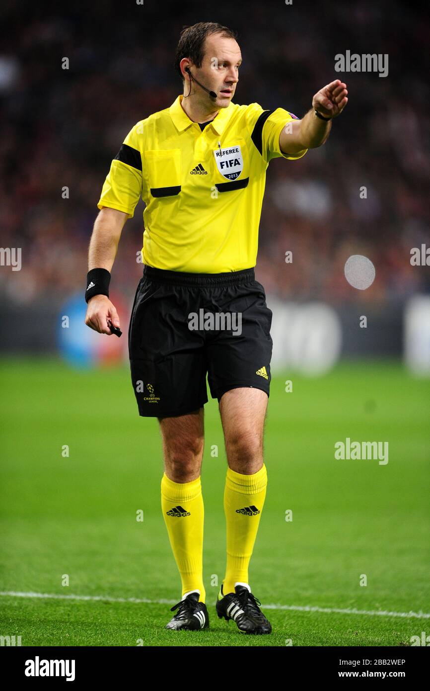 Jonas Eriksson, referee Stock Photo - Alamy