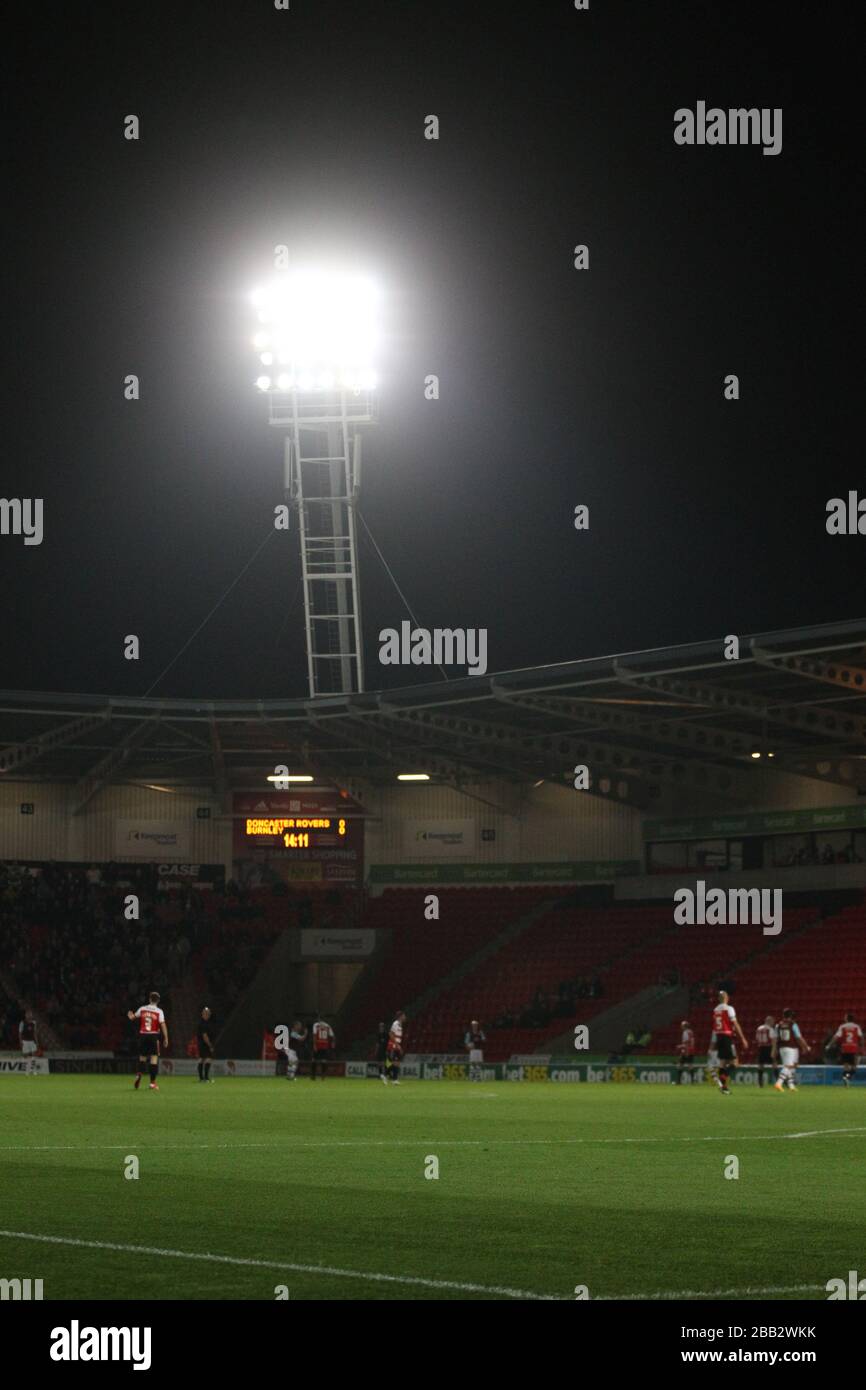 General view of the Keepmoat Stadium during the match Stock Photo - Alamy