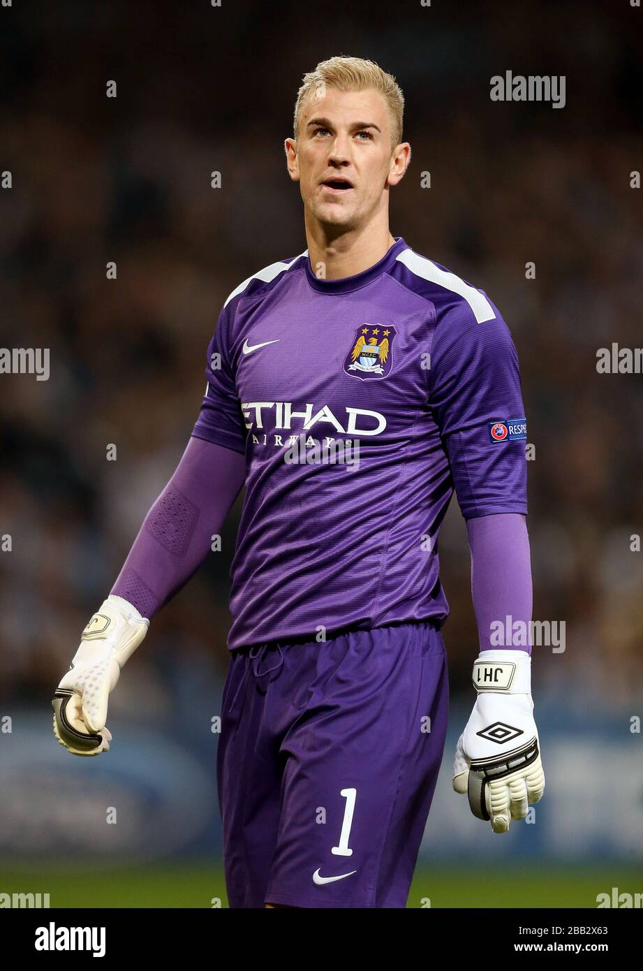 Joe Hart, Manchester City Stock Photo - Alamy