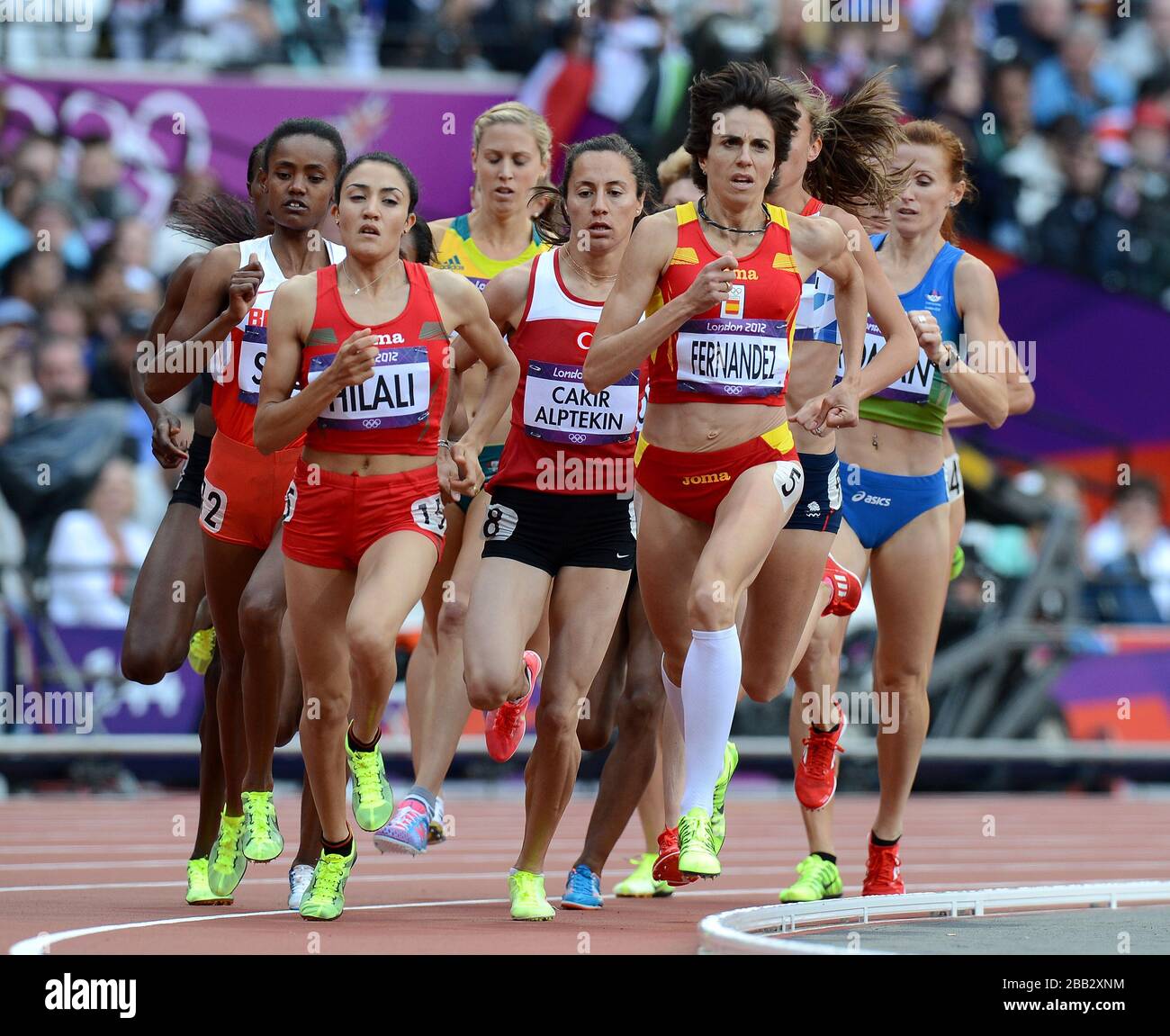 Spain's Nuria Fernandez in action during the Women's 1500m heats at The ...