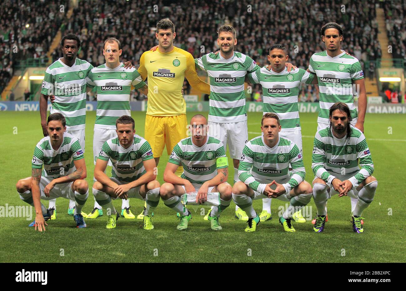 Celtic team line up hi-res stock photography and images - Alamy