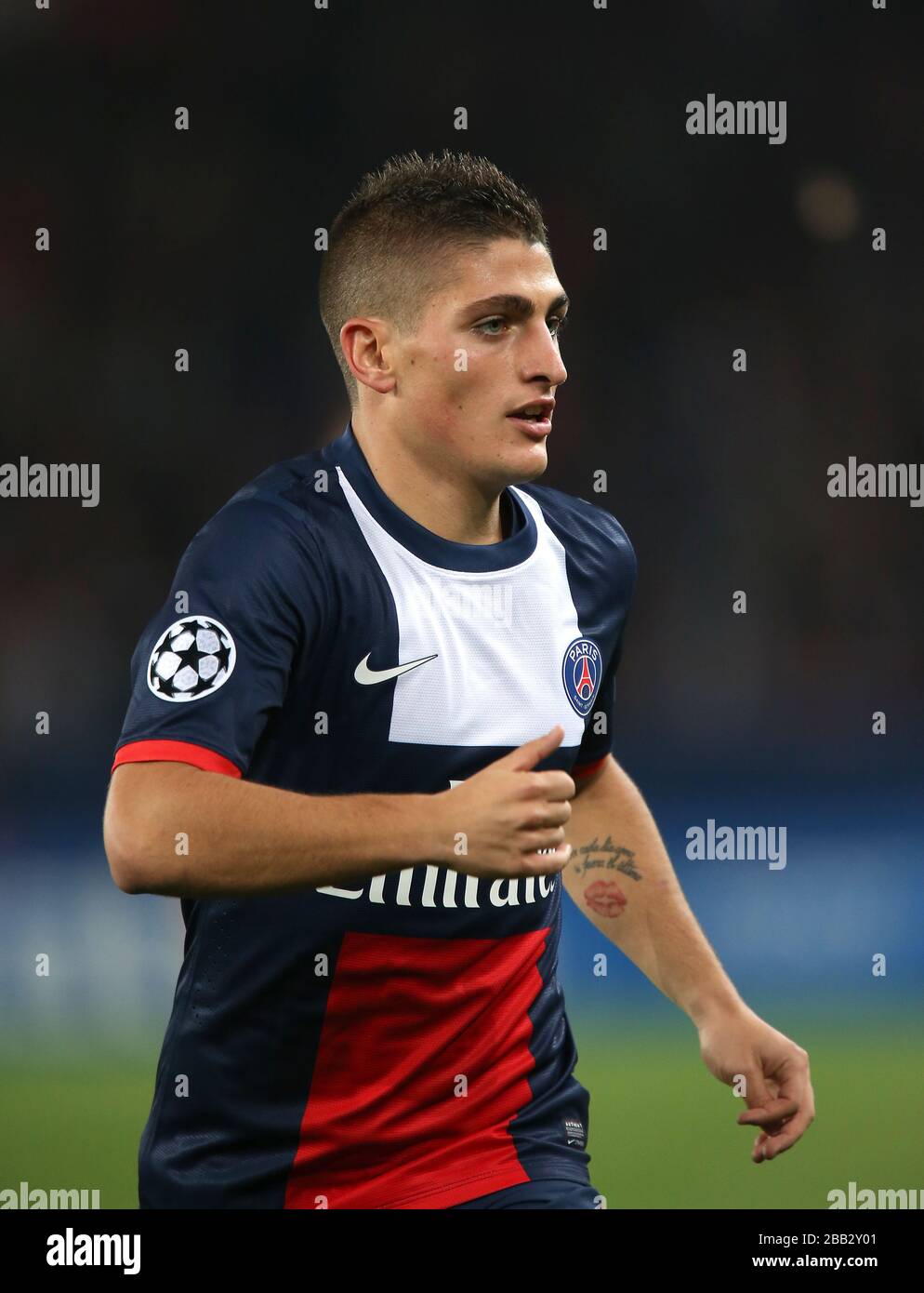 Marco Verratti, Paris Saint-Germain Stock Photo - Alamy