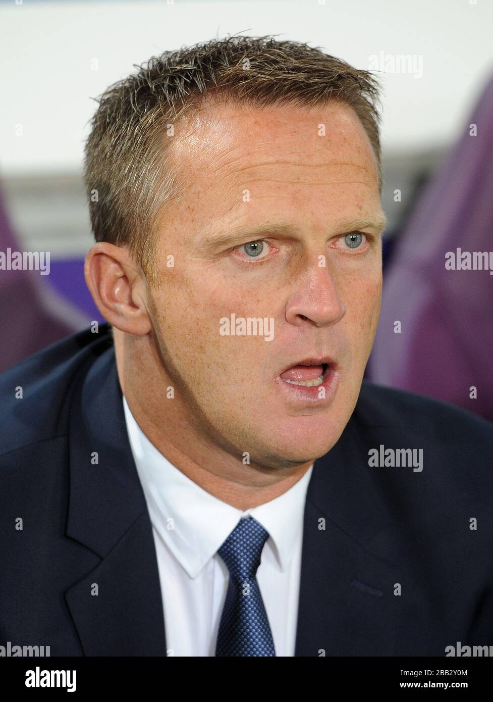Coach john van den brom hi-res stock photography and images - Alamy