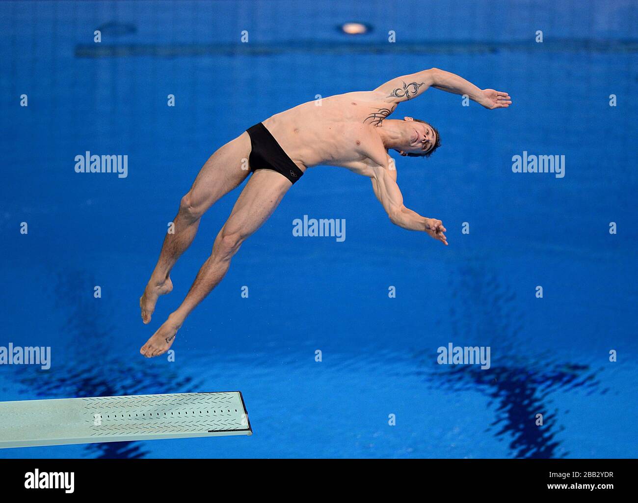 France's Matthieu Rosset during the Men's 3m Springboard Preliminary ...