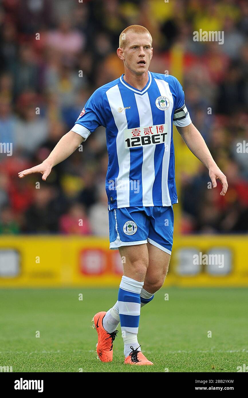 Ben Watson, Wigan Athletic Stock Photo - Alamy