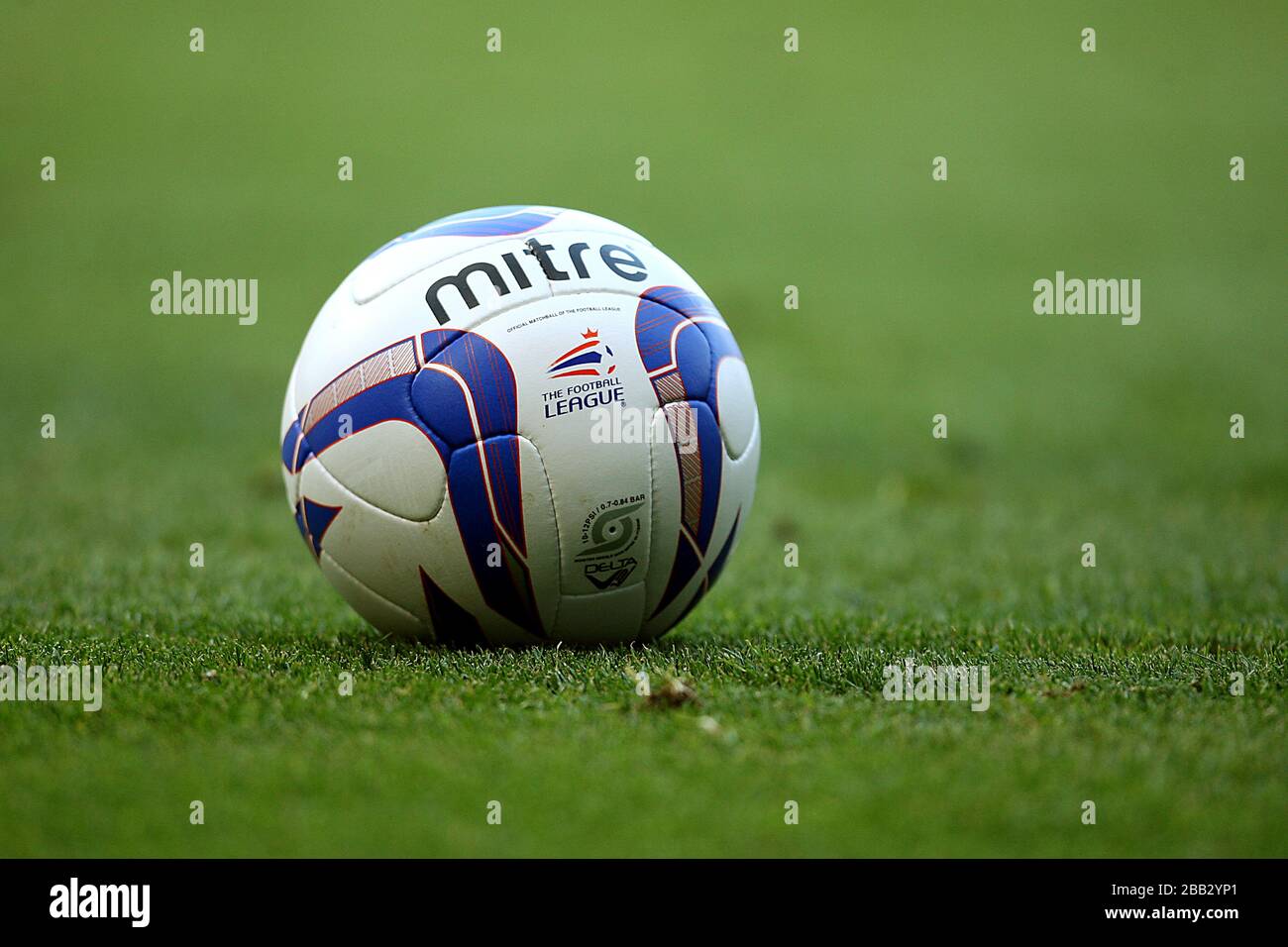 Detail of a Mitre football Stock Photo - Alamy