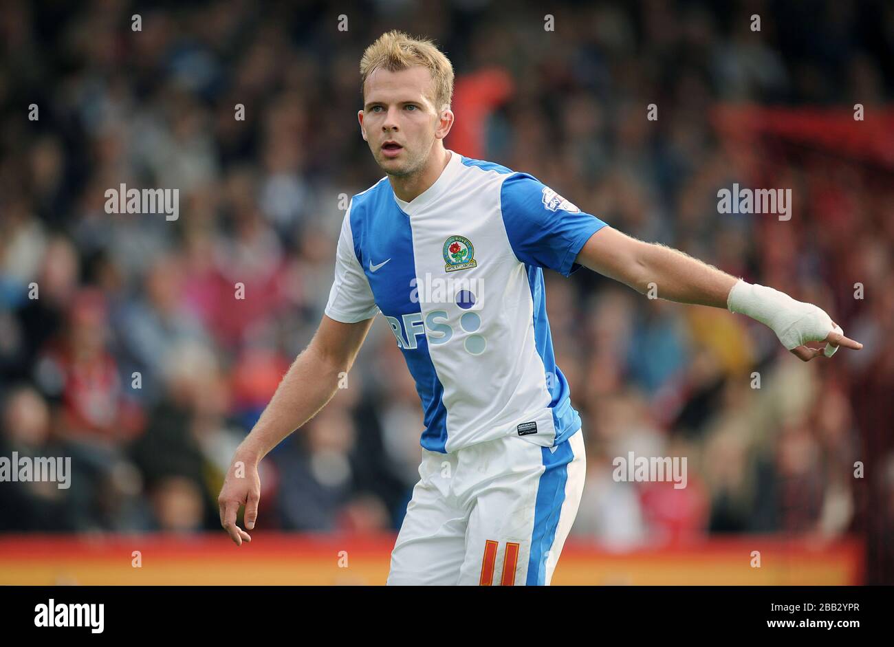 Jordan Rhodes, Blackburn Rovers Stock Photo - Alamy