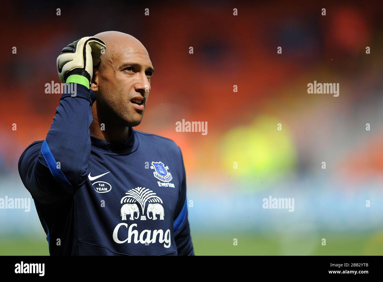 Tim Howard, Everton Stock Photo - Alamy