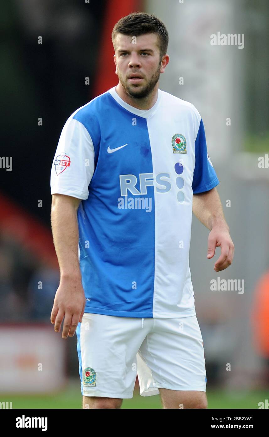 Grant Hanley, Blackburn Rovers Stock Photo - Alamy