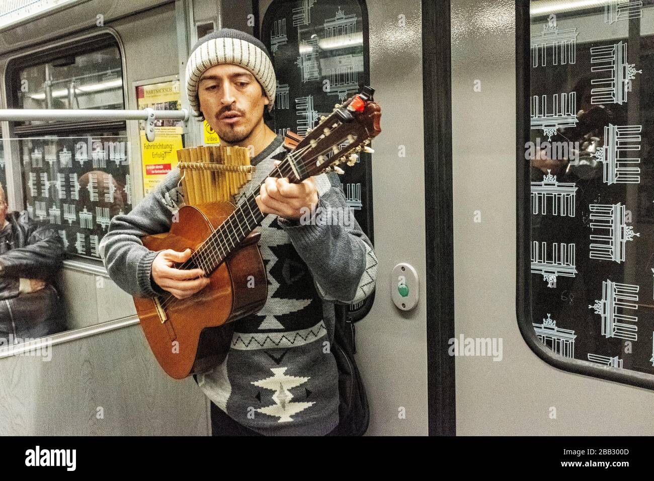 Inside train in berlin hi-res stock photography and images - Alamy