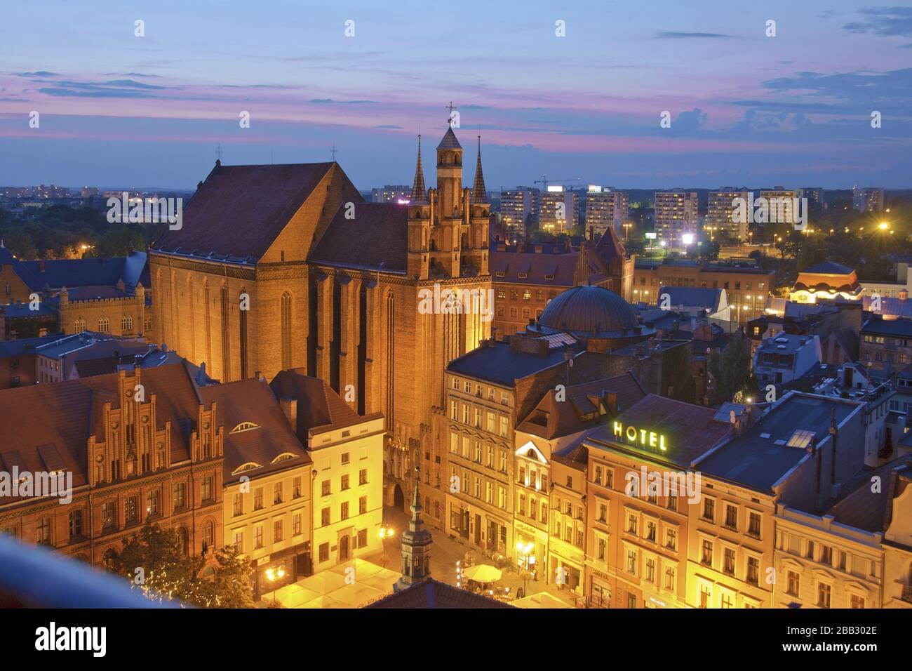 The Church of the Assumption of the Blessed Virgin Mary. Torun ...