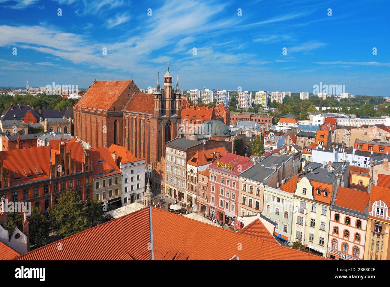 The Church of the Assumption of the Blessed Virgin Mary. Torun ...