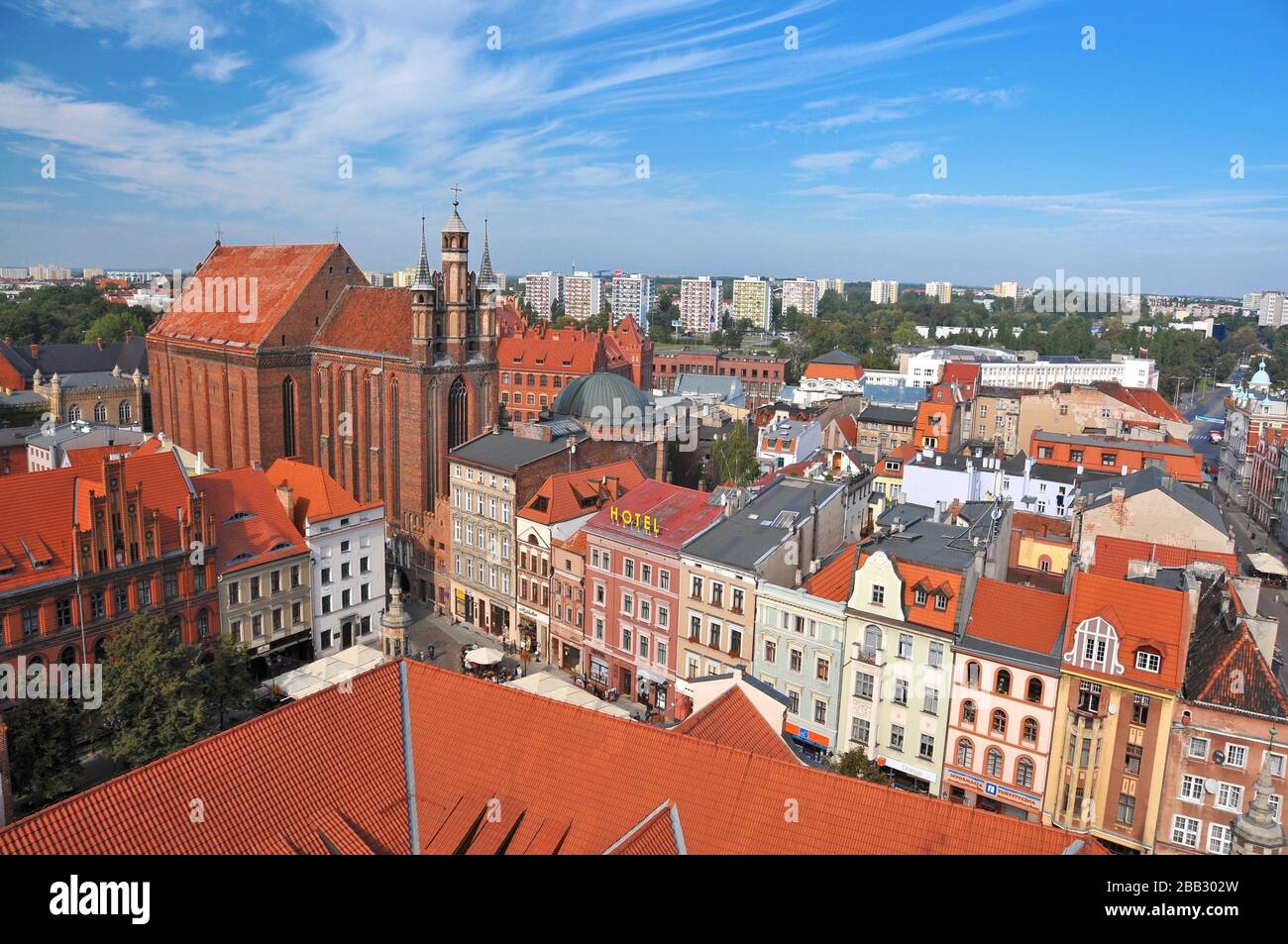 The Church of the Assumption of the Blessed Virgin Mary. Torun ...