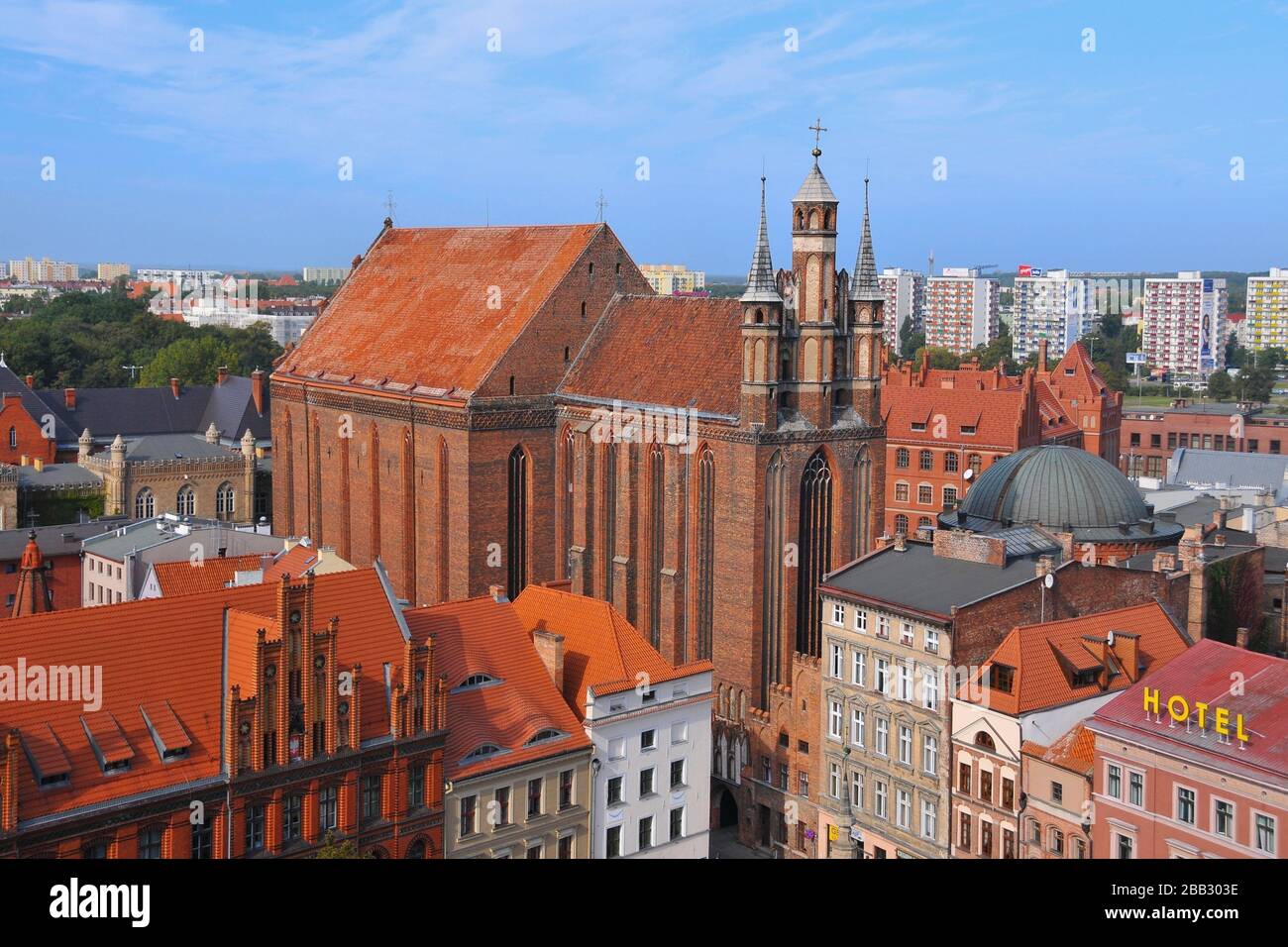 The Church of the Assumption of the Blessed Virgin Mary. Torun ...