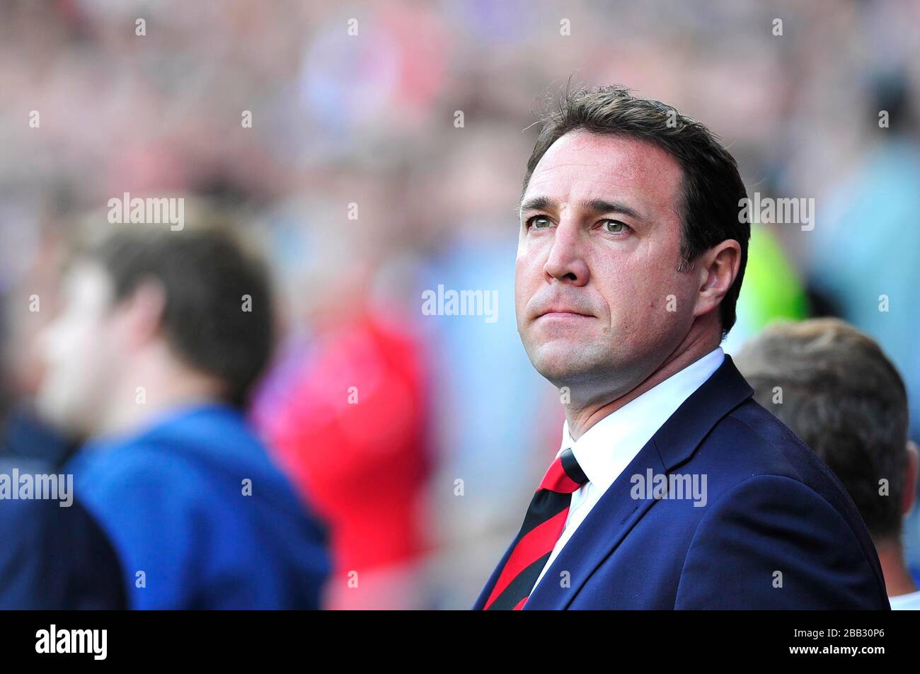 Cardiff manager Malky Mackay Stock Photo - Alamy