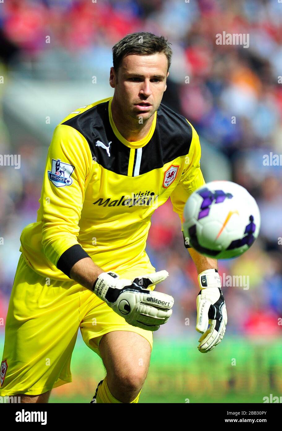 Cardiff City goalkeeper David Marshall Stock Photo - Alamy