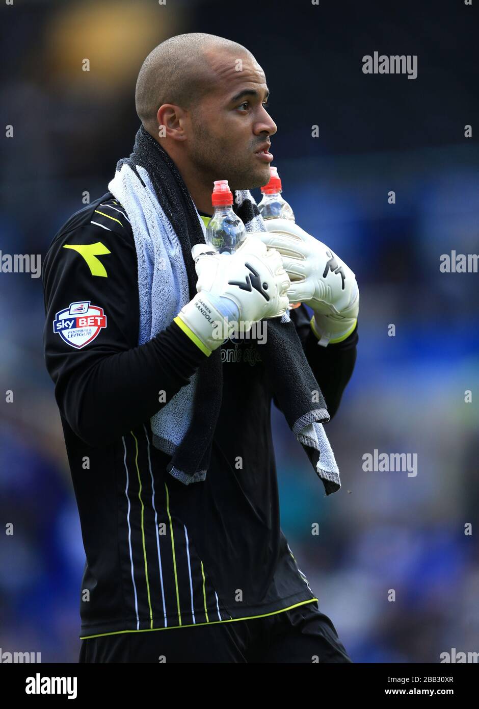 Birmingham City's goalkeeper Darren Randolph Stock Photo - Alamy