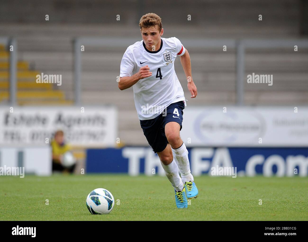 England's Ryan Ledson in action against Italy Stock Photo - Alamy