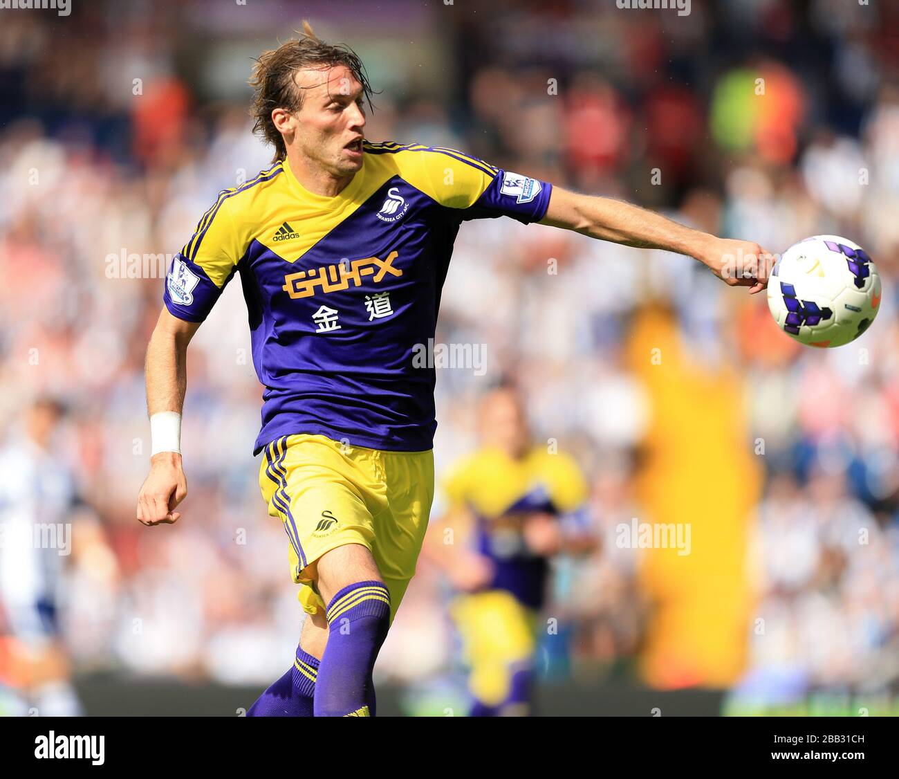 Swansea City's Miguel Michu Stock Photo - Alamy