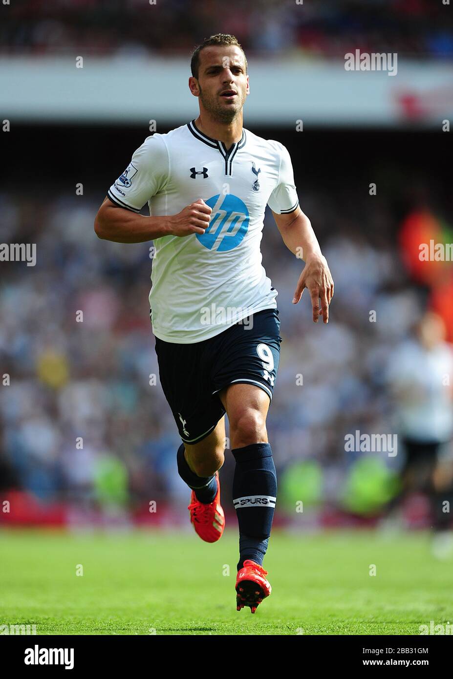 Roberto Soldado, Tottenham Hotspur Stock Photo - Alamy