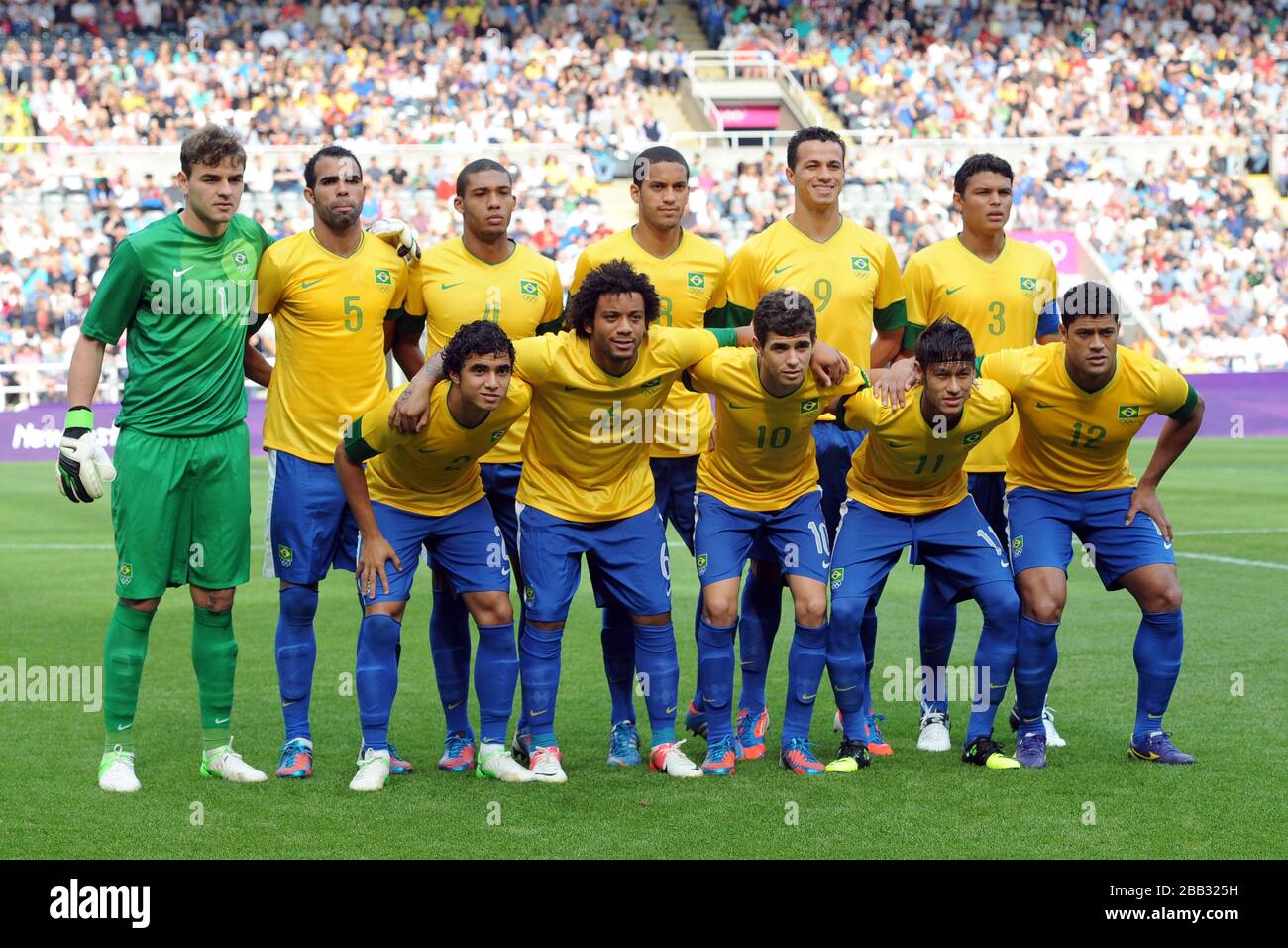 Brazil team group Stock Photo - Alamy