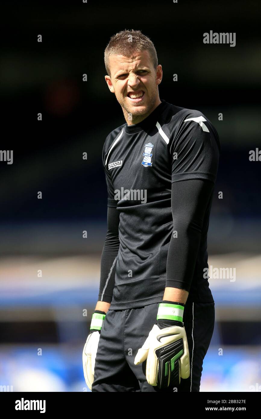 Colin Doyle, Birmingham City goalkeeper Stock Photo - Alamy