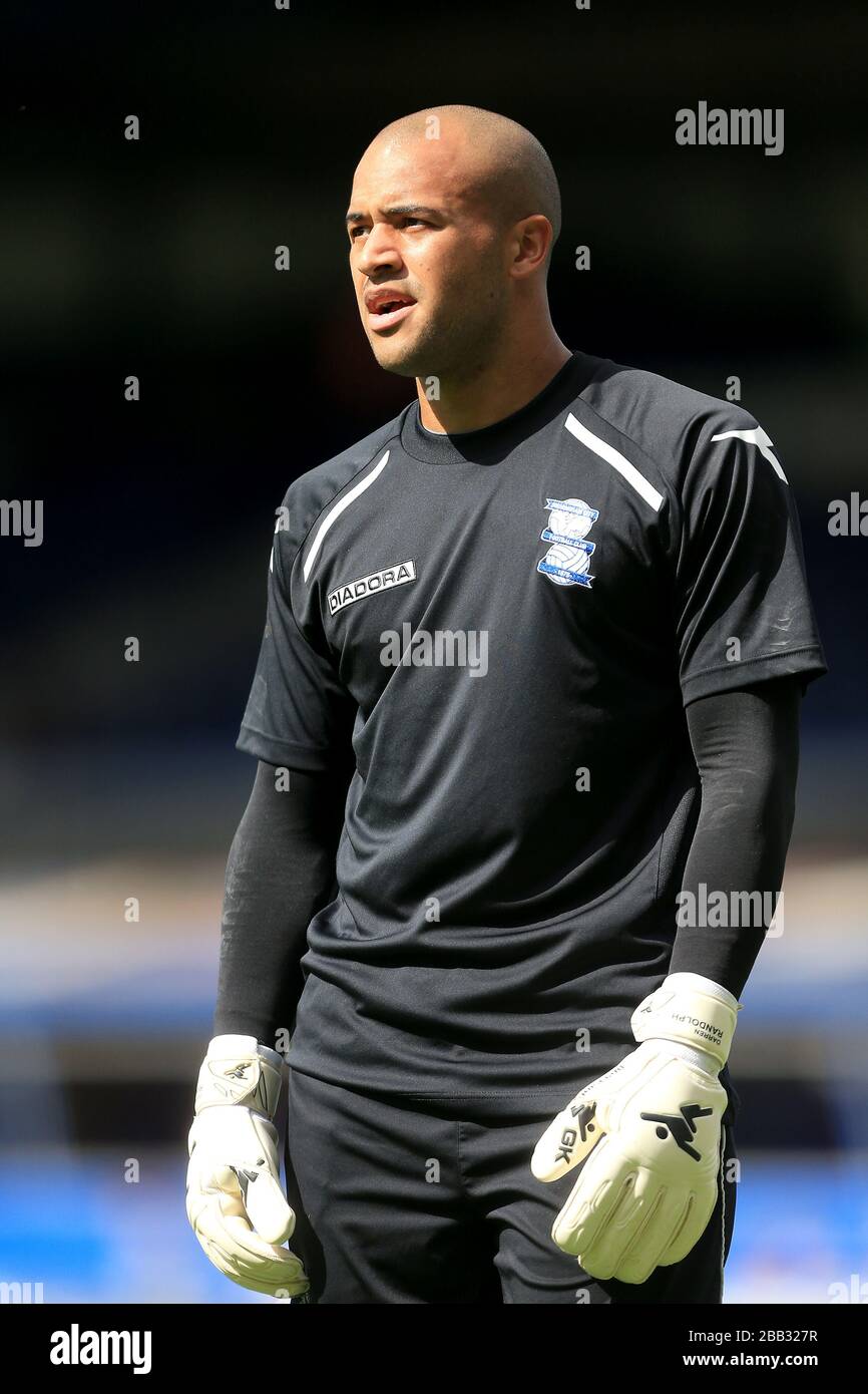 Darren Randolph, Birmingham City goalkeeper Stock Photo - Alamy