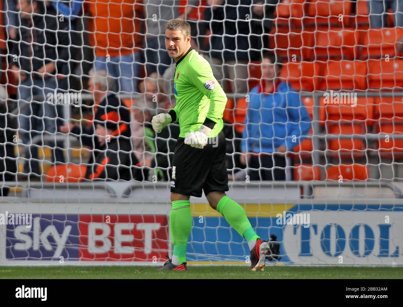 Matthew Gilks, Blackpool goalkeeper Stock Photo - Alamy
