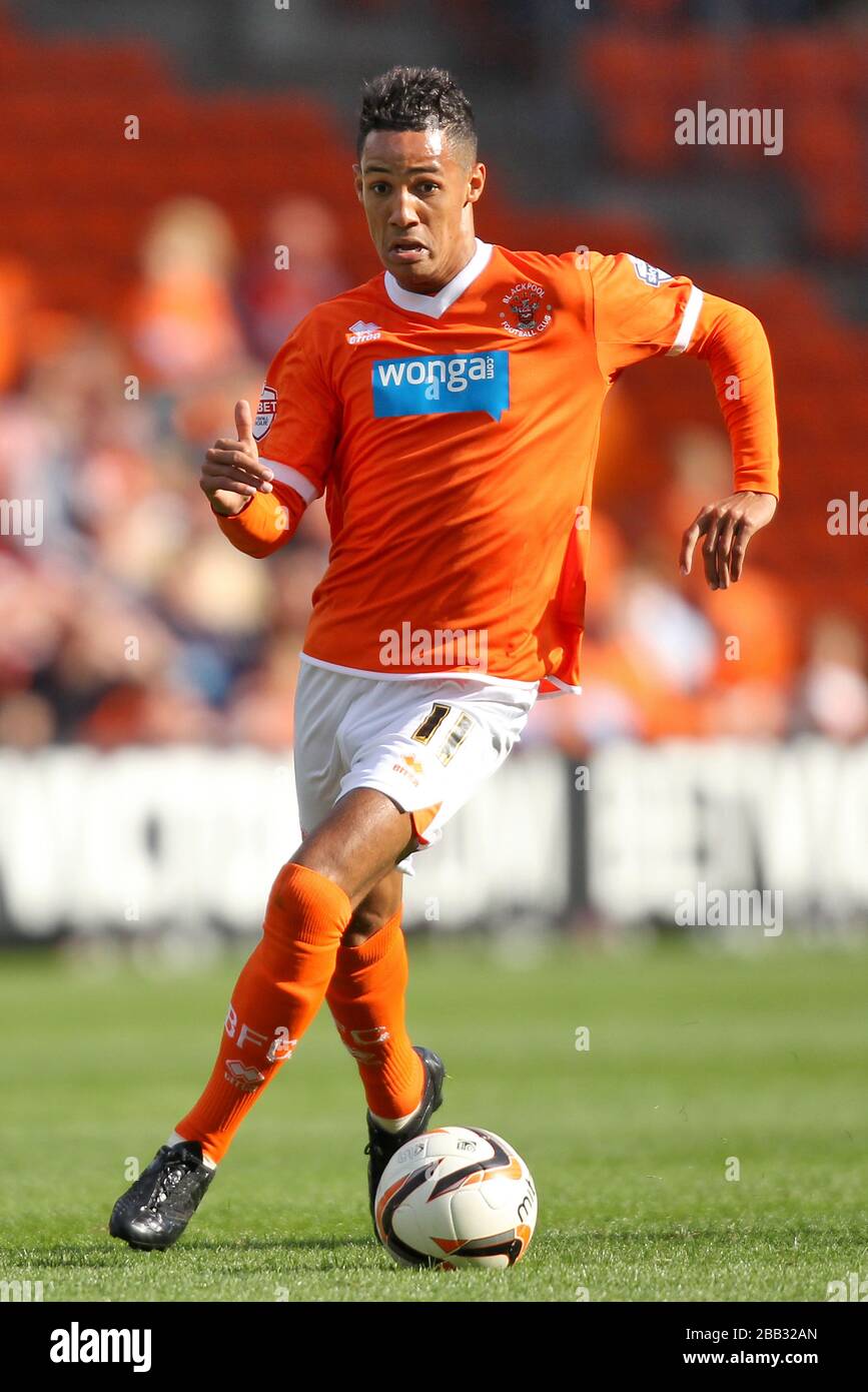 Tom Ince, Blackpool Stock Photo - Alamy