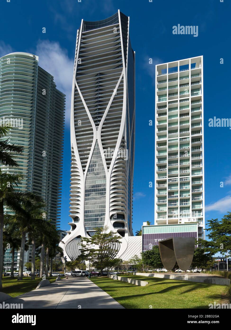 Biscayne miami buildings hi-res stock photography and images - Alamy