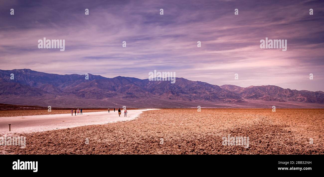 desert in death valley national park, california, united states Stock ...