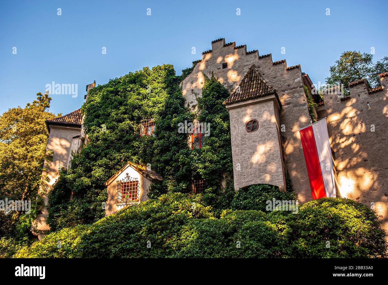 Italy South Tyrol - Merano - Maia Alta - Rubein Castle Stock Photo - Alamy
