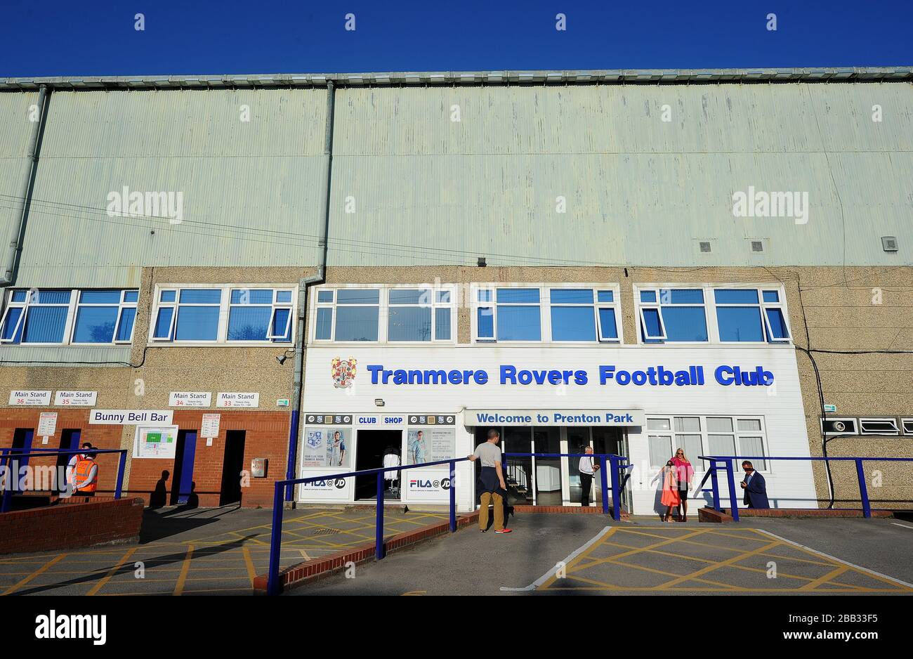 Prenton park stadium hi-res stock photography and images - Alamy